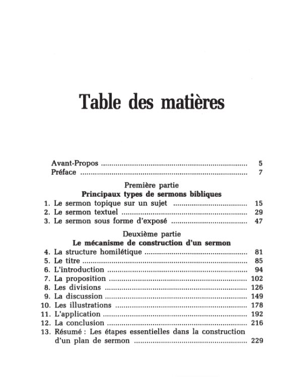 Comment préparer un message biblique - James BRAGA :: Livr’Afrique